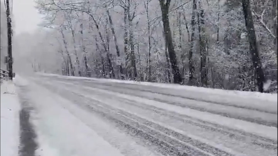 Storm dumps springtime snow across much of New England | kvue.com
