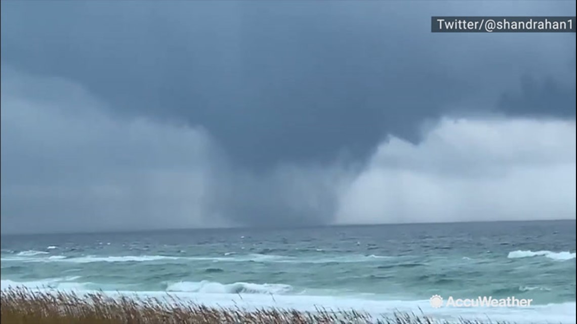 Massive waterspout kicks up waves in the Gulf of Mexico | kvue.com