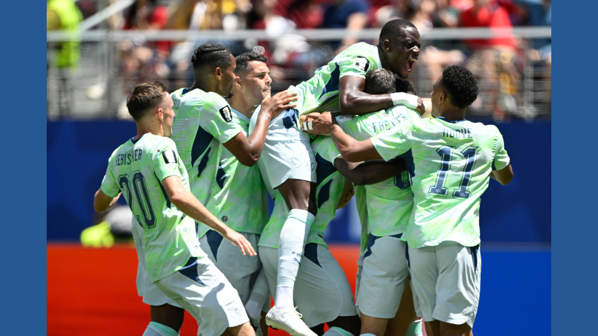 Boualem Khoukhi's goal on header in stoppage time earns Qatar a 1-1 ...