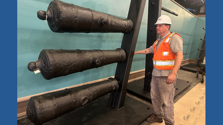 Cannons lost underwater during the American Revolution will soon go on ...
