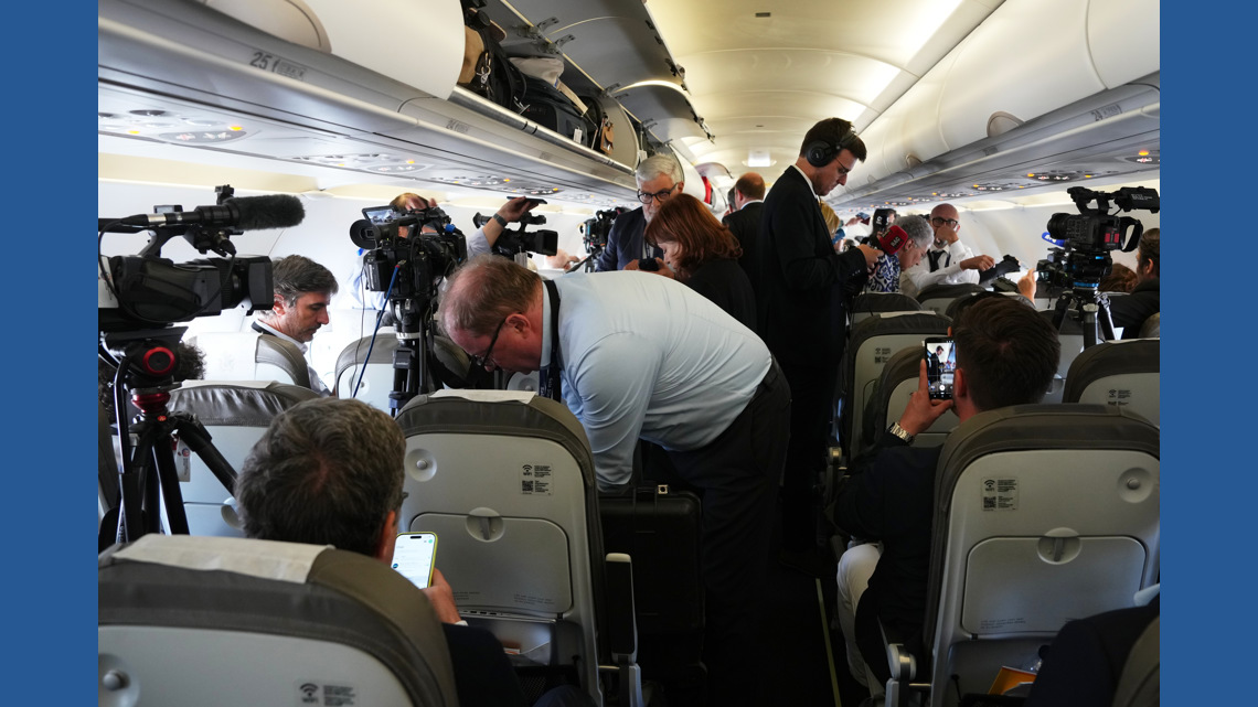 Pope Leo XIV’s flight home from Spain was grounded so the king came to ...