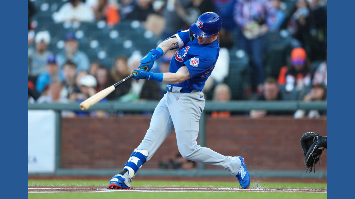 Pete Crow-Armstrong homers on 1st pitch of the game in the Cubs' 6-1 ...