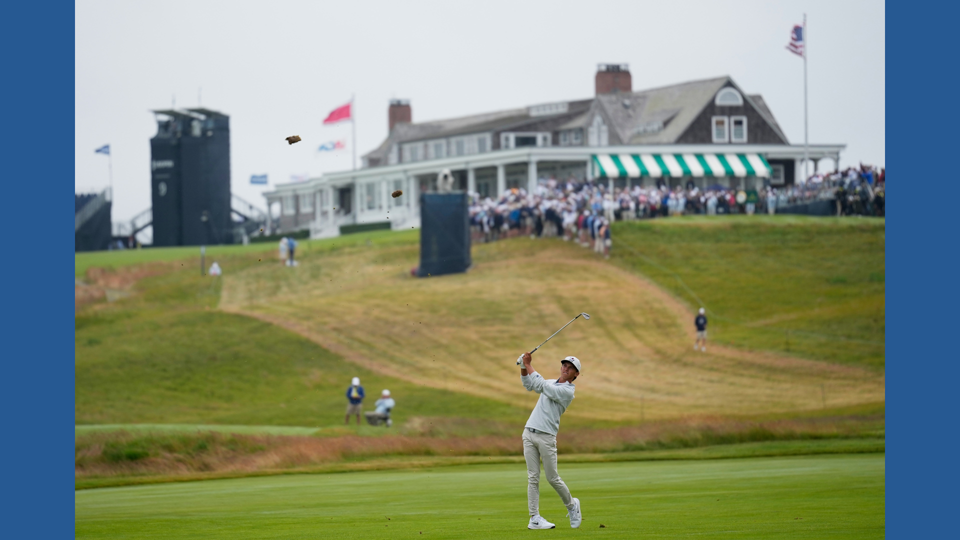 Miles Russell, 17, has his dad caddie to finish his US Open debut in a ...