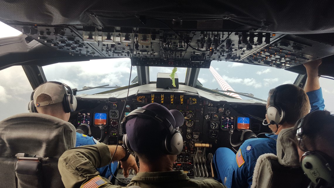 Hurricane Hunters: What it's like onboard inside the eye of storm ...
