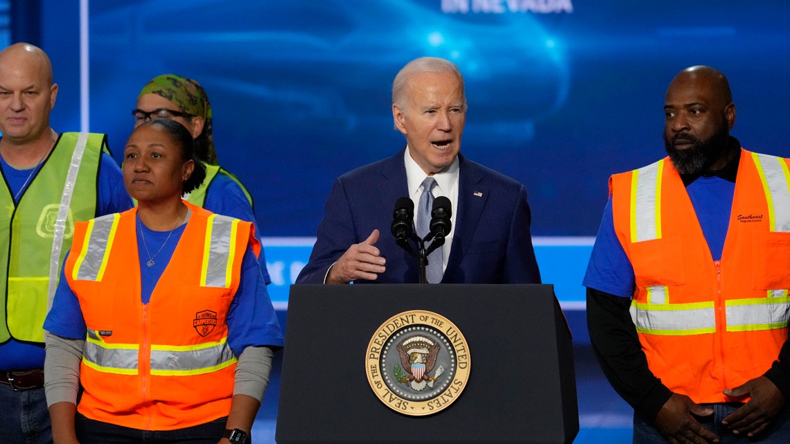 Biden to highlight funding for 10 major rail projects in US | kvue.com
