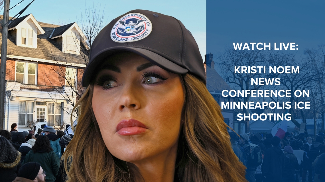 LIVE: Kristi Noem news conference on Minneapolis ICE shooting | kvue.com