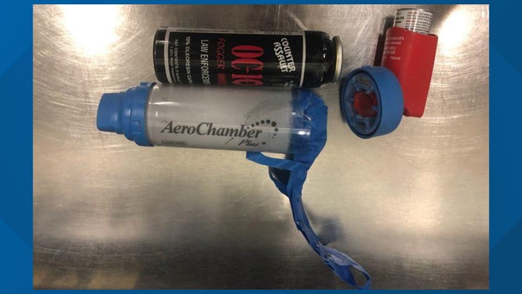 TSA finds pepper spray hidden in inhaler at Montana airport | kvue.com
