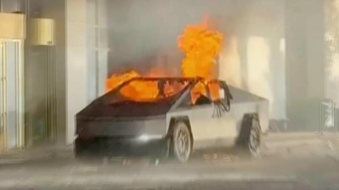 Man who exploded Cybertruck outside Trump hotel in Las Vegas used ...