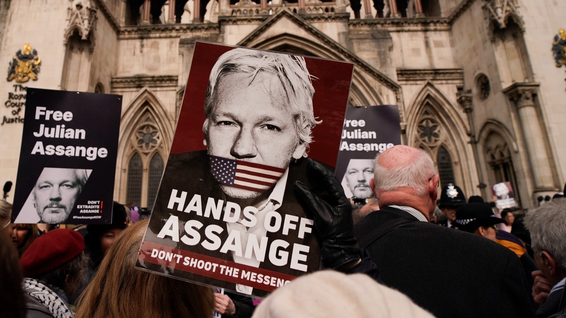 Julian Assange extradition to US on hold for now, UK court rules | kvue.com
