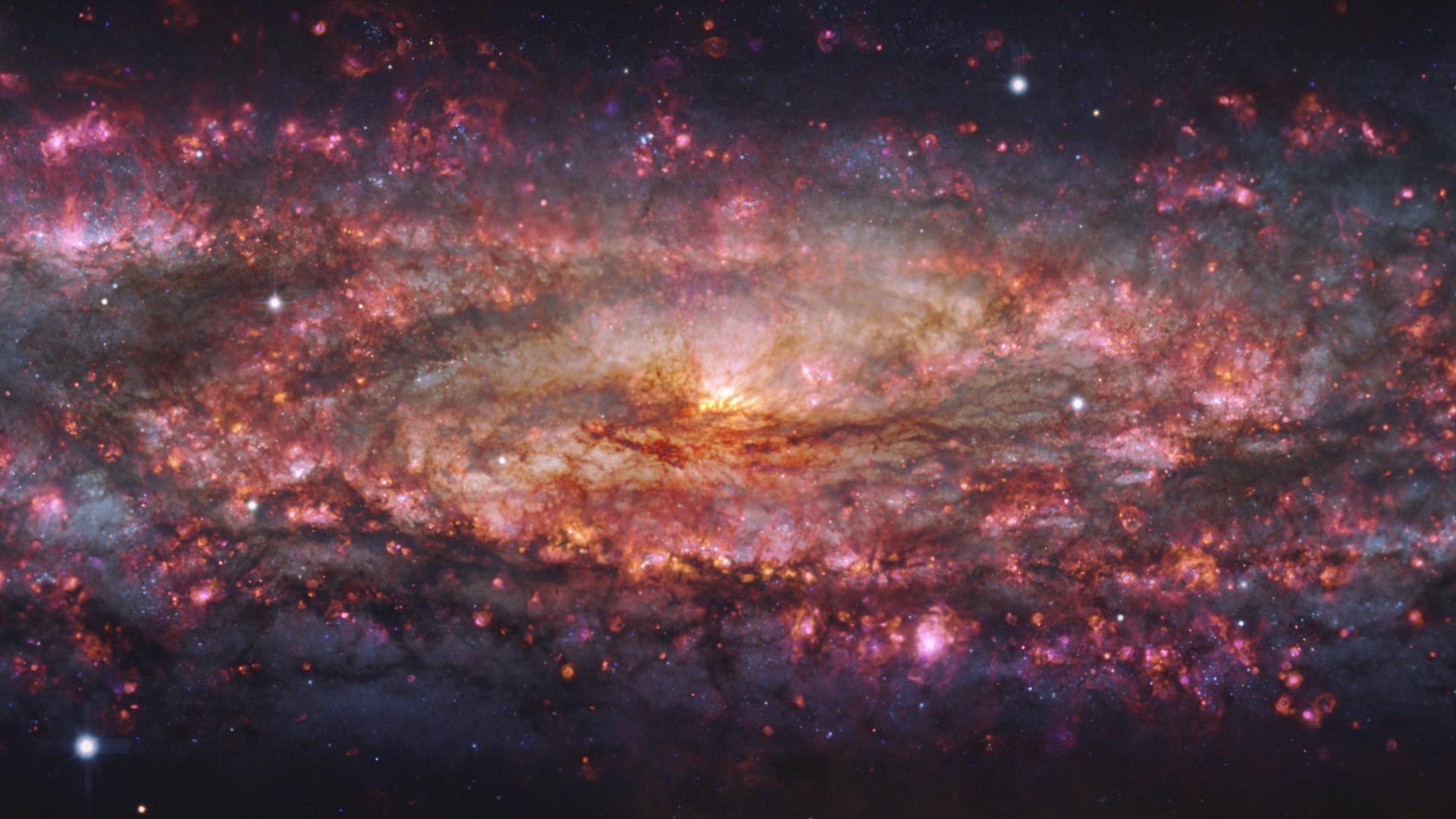 Astronomers unveil dazzling Sculptor galaxy image | kvue.com