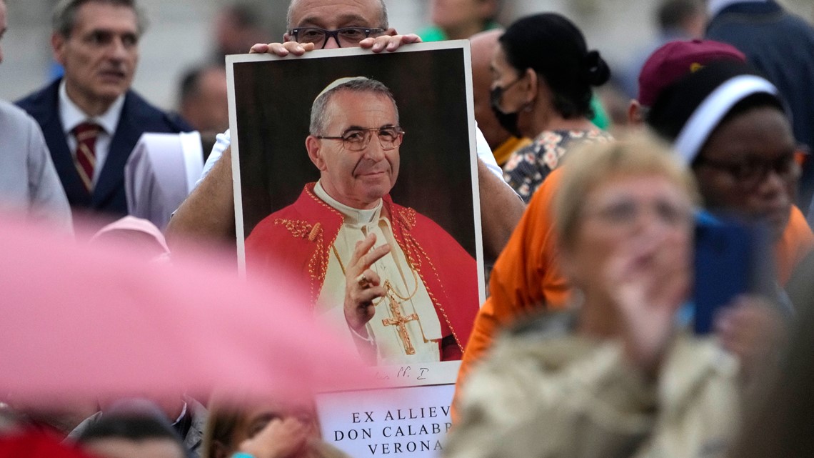 John Paul I, briefly serving pope, is beatified | kvue.com