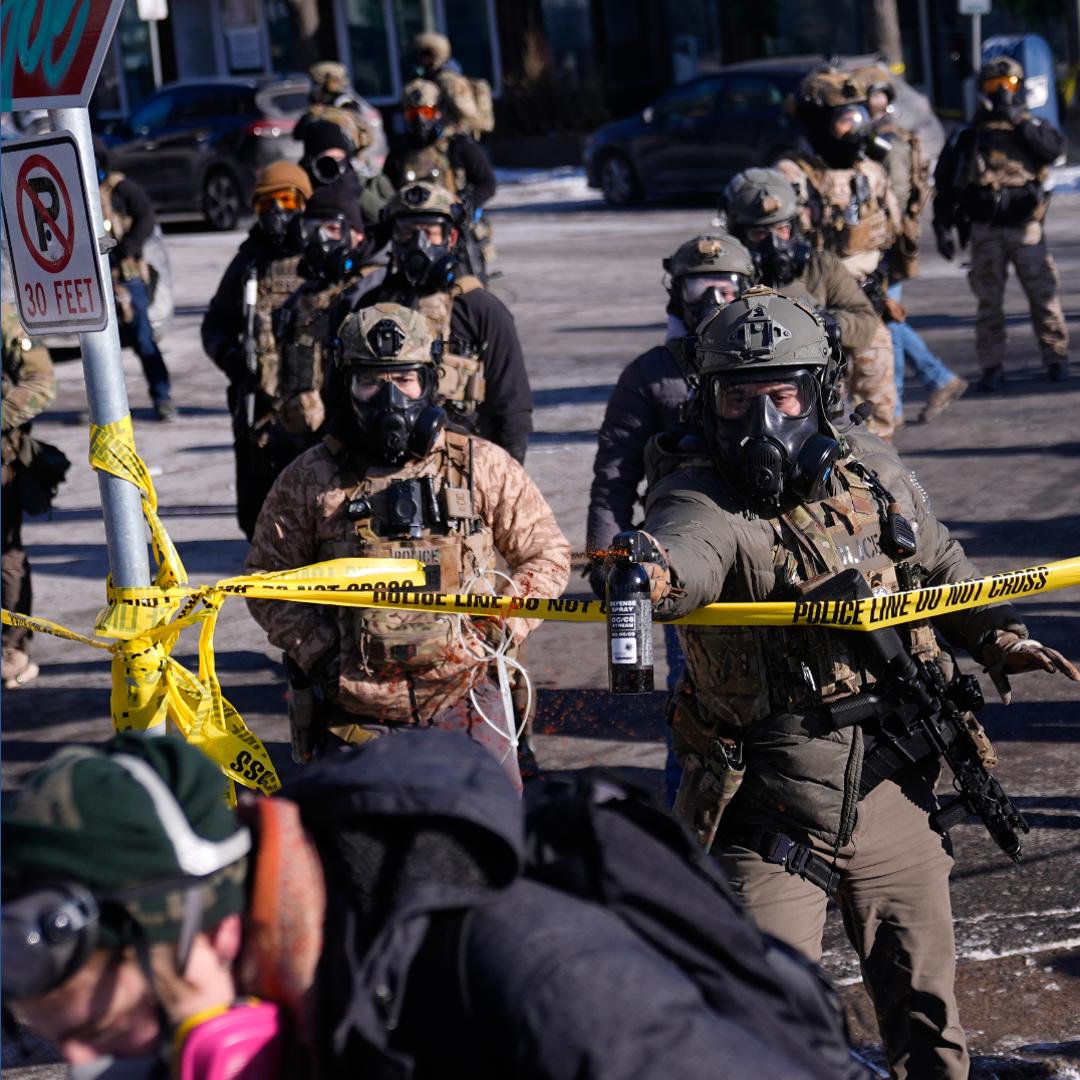Agents deploy tear gas after fatal shooting in Minneapolis | kvue.com