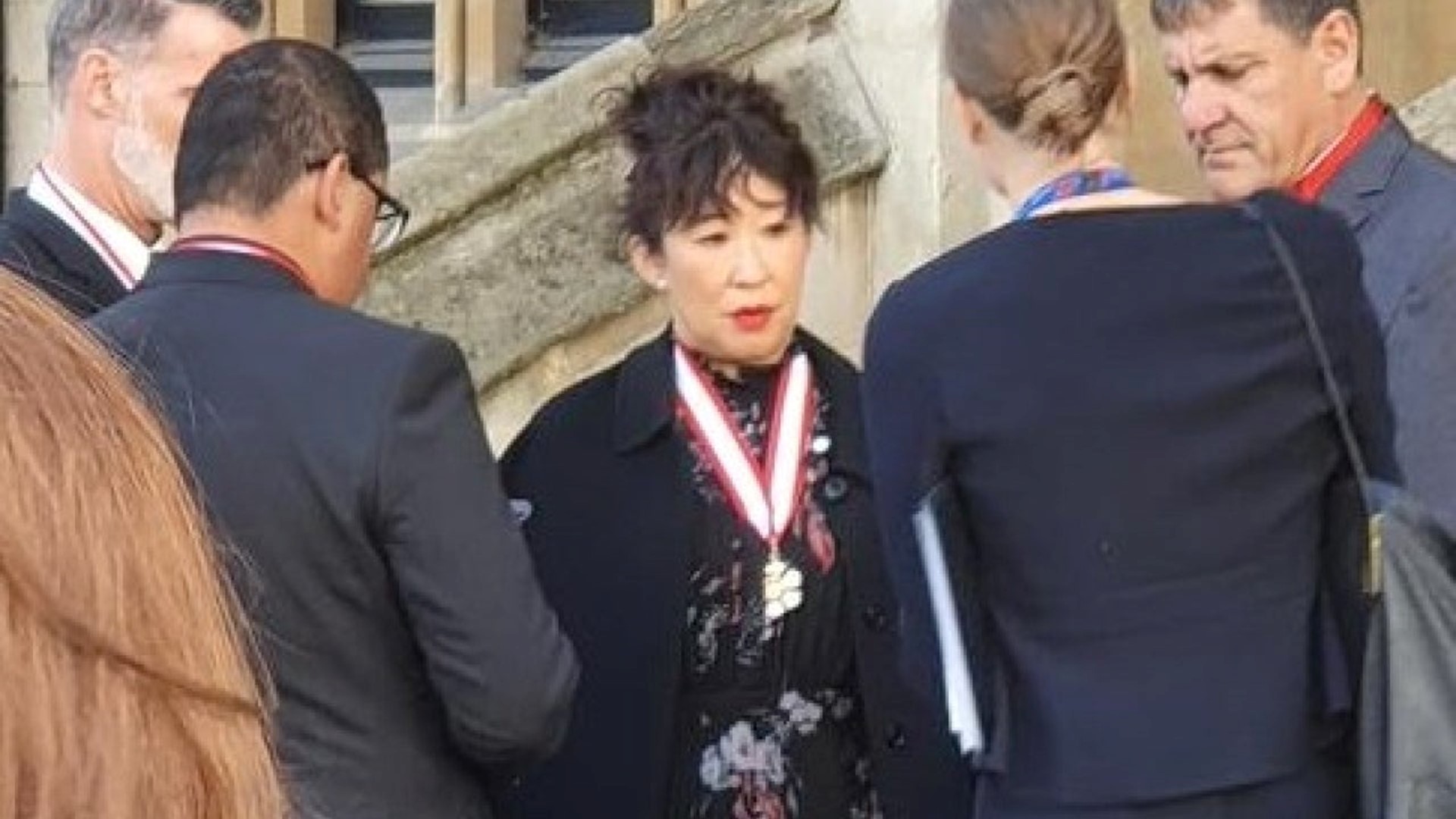 Sandra Oh Attends Queen Elizabeth II's Funeral With Justin Trudeau and ...