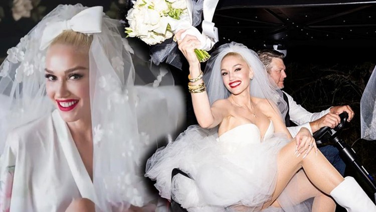 Blake shelton gwen stefani wedding pictures 60 photos - Astyledwedding.com