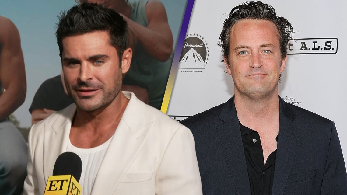Zac Efron Addresses Co-Star Matthew Perry's Death and Playing Him in ...