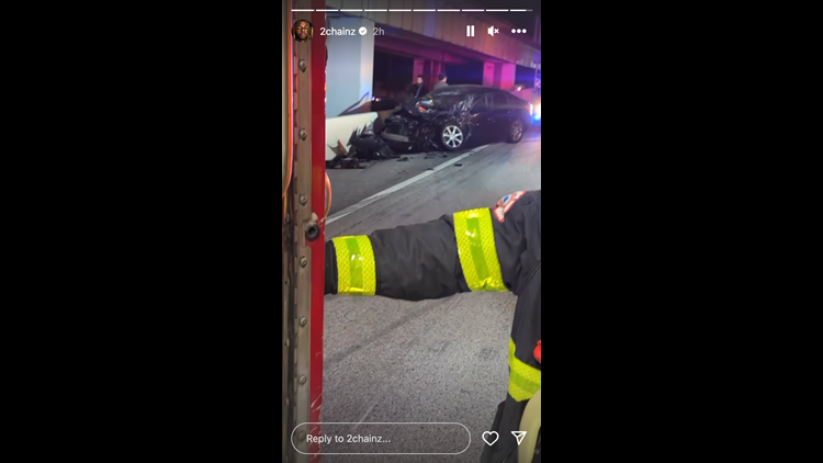 Rapper 2 Chainz Hospitalized Following Car Crash in Miami | kvue.com