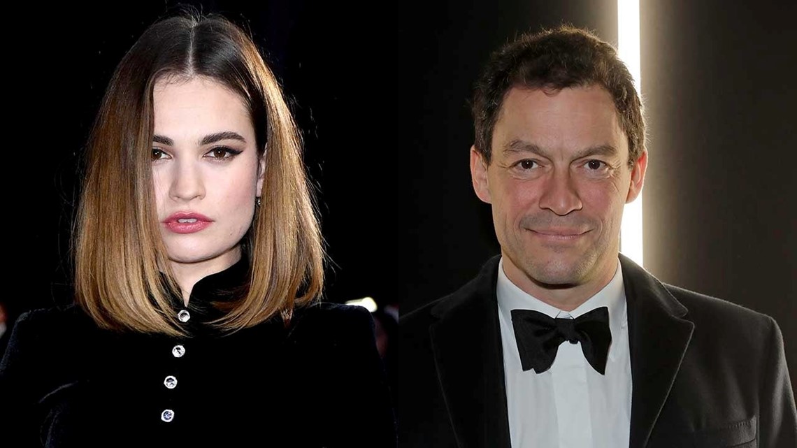 Lily James and Dominic West Spotted Kissing in Rome | kvue.com