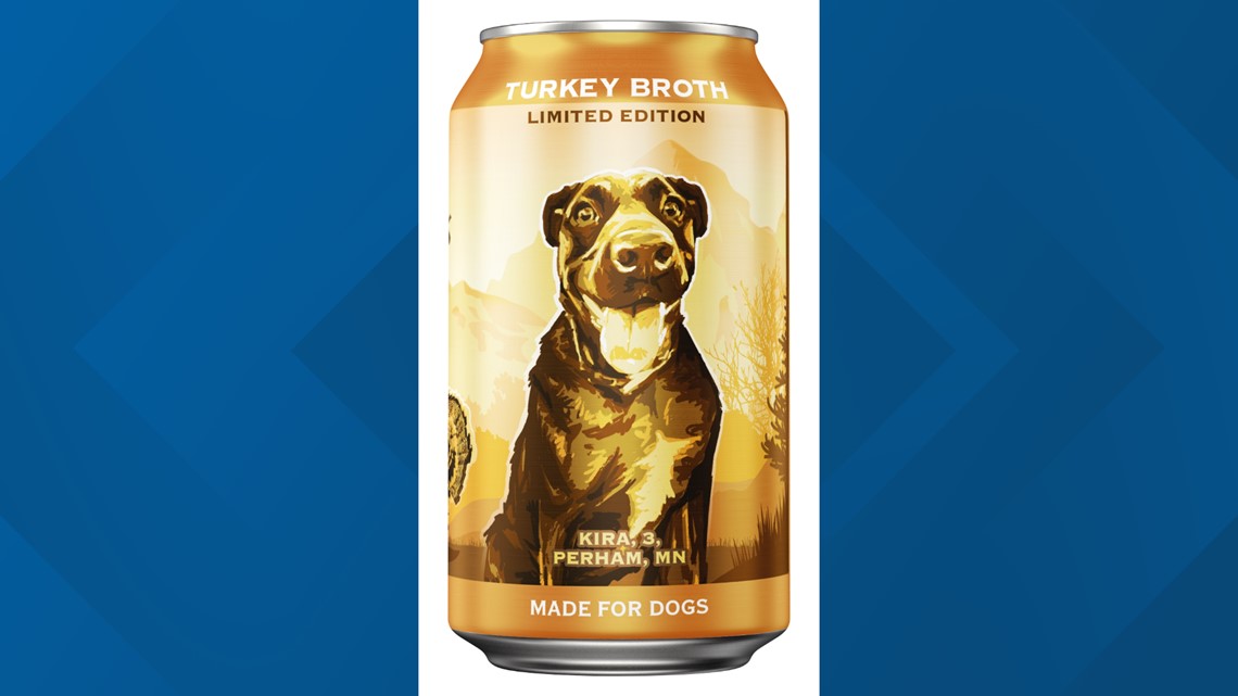 Busch's Dog Brew hits store shelves with MN rescue dog on the can ...