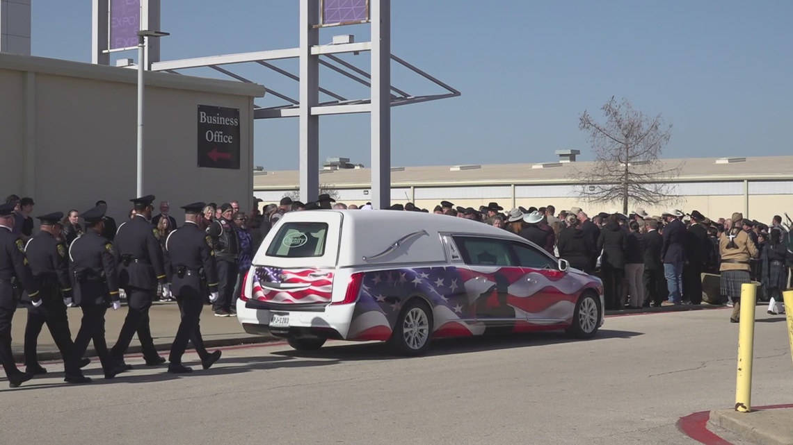 Central Texas honors Fallen Copperas Cove Officer Elijah Garretson at ...