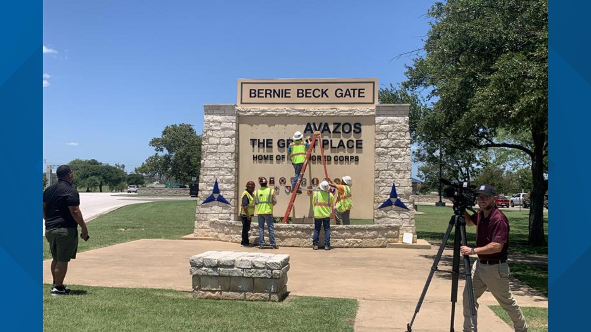 Fort Cavazos sign removed as base returns to the Fort Hood name | kvue.com