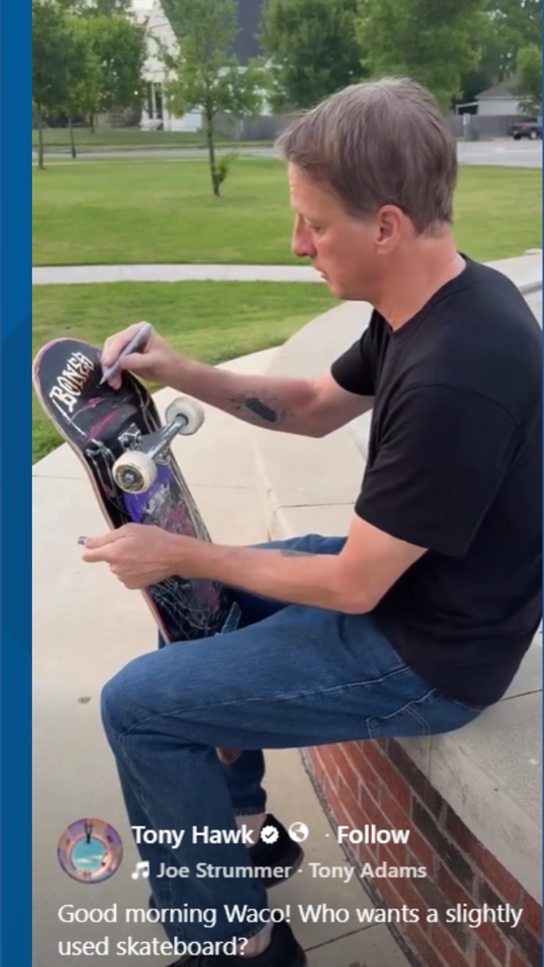 Tony Hawk makes stop in Waco | kvue.com