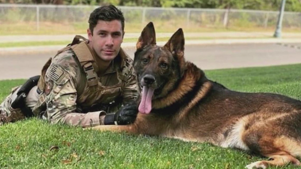 Retired military K-9 reunited with handler in San Antonio | kvue.com