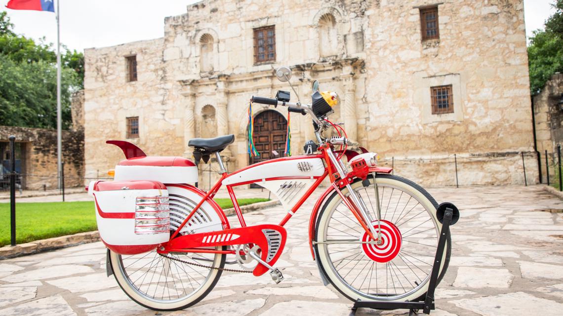 See Pee-wee's iconic red bike at The Alamo museum | kvue.com