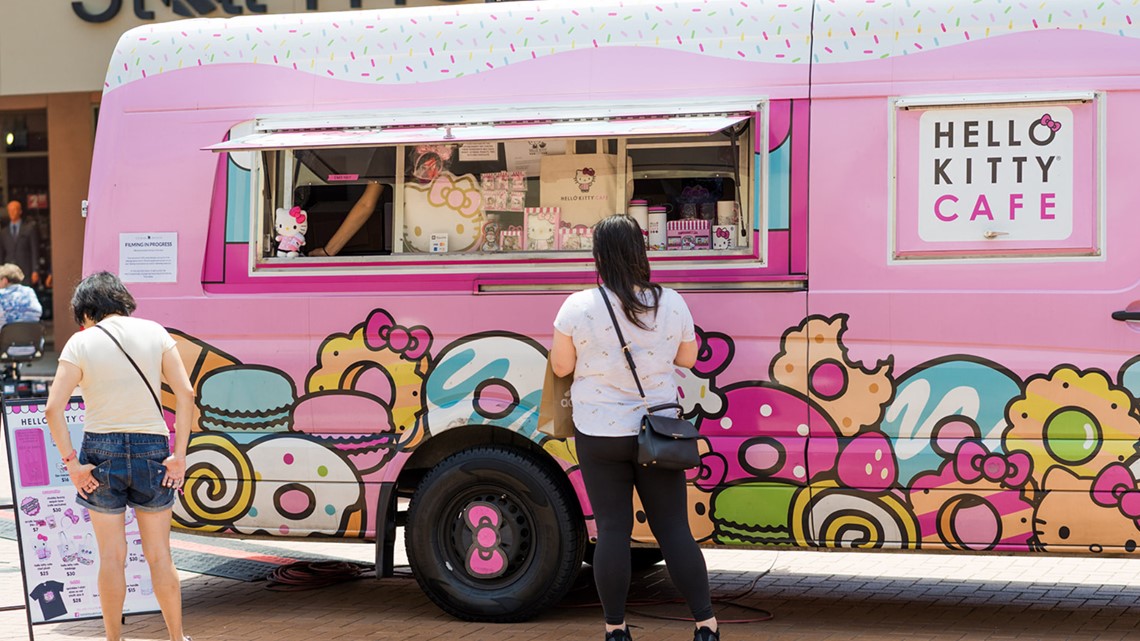 Hello Kitty Cafe Pop-Up Truck rolling back into SA | kvue.com