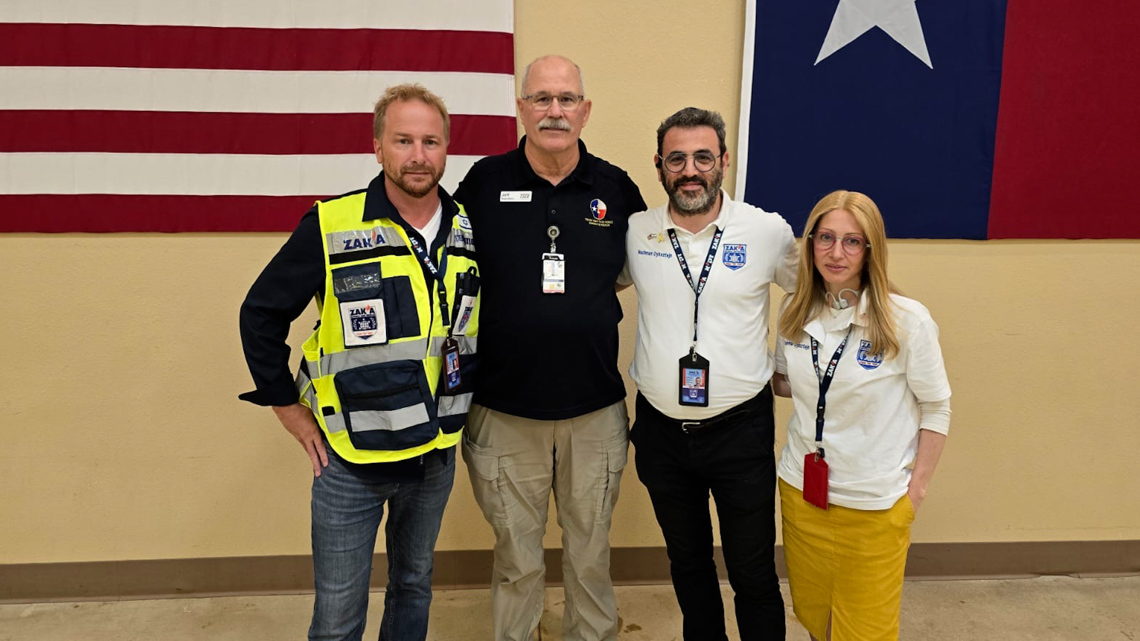 Israeli interfaith rescue team brings high-tech aid to Texas flood ...