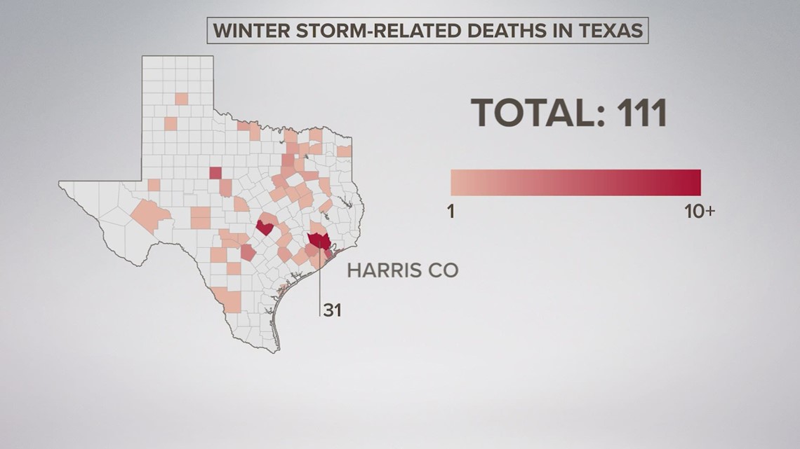Texas winter storm: Death toll surpasses 100 | kvue.com