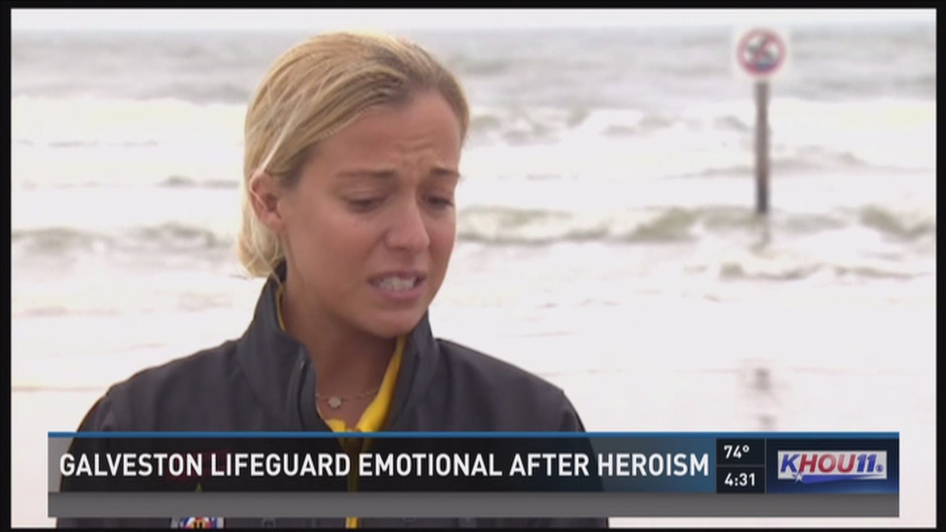 Galveston lifeguard hailed hero after rescue of 5 | kvue.com