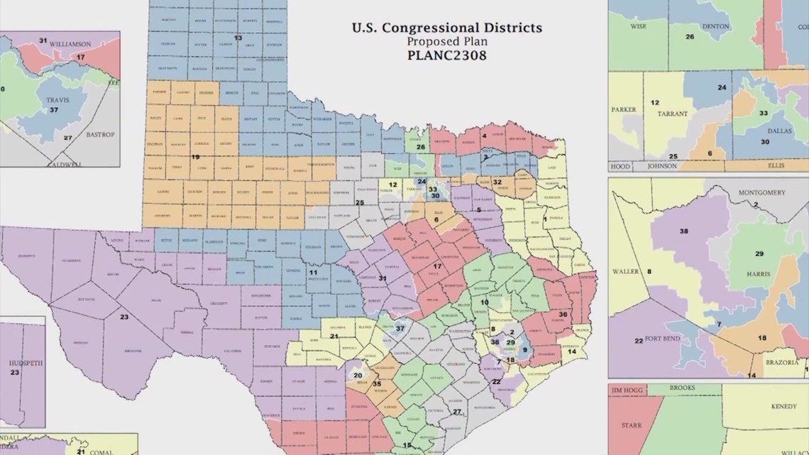Texas Senate holds hearing on newly drawn congressional map | kvue.com
