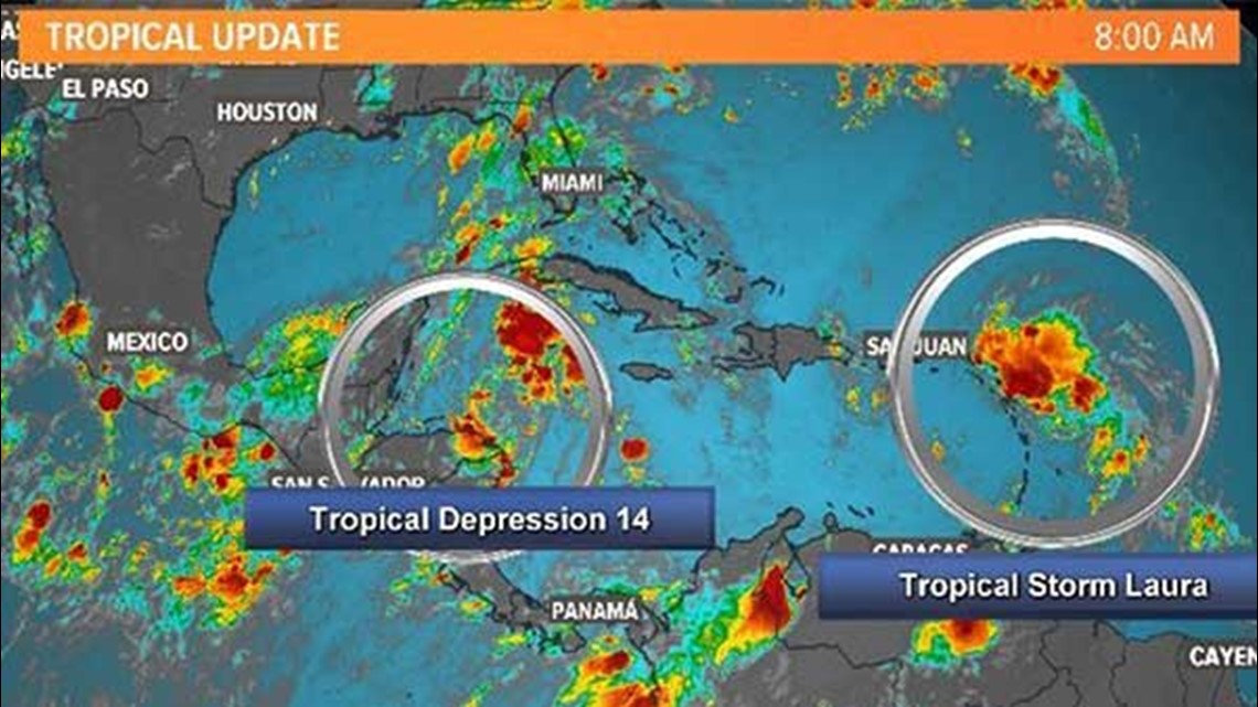 What is the Fujiwhara effect and could it happen in the Gulf | kvue.com