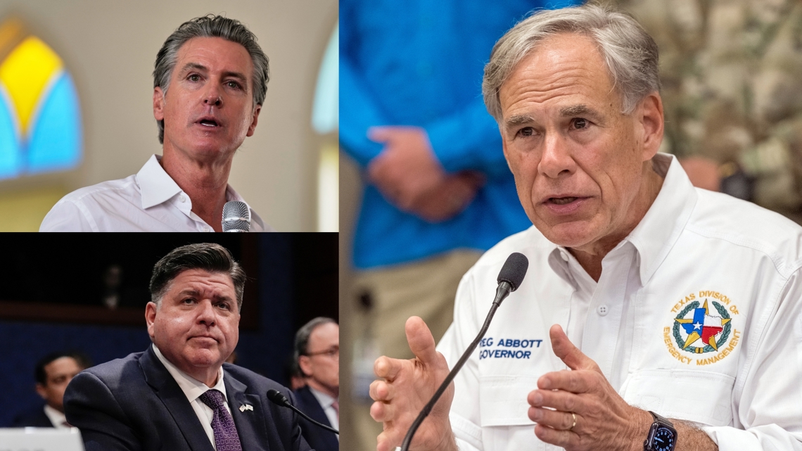 Texas Democrats meet blue state governors over redistricting fight ...