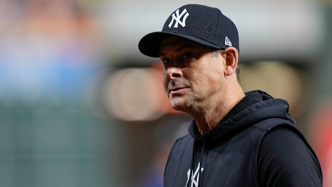 Aaron Boone says the open roof 'kind of killed us' | kvue.com