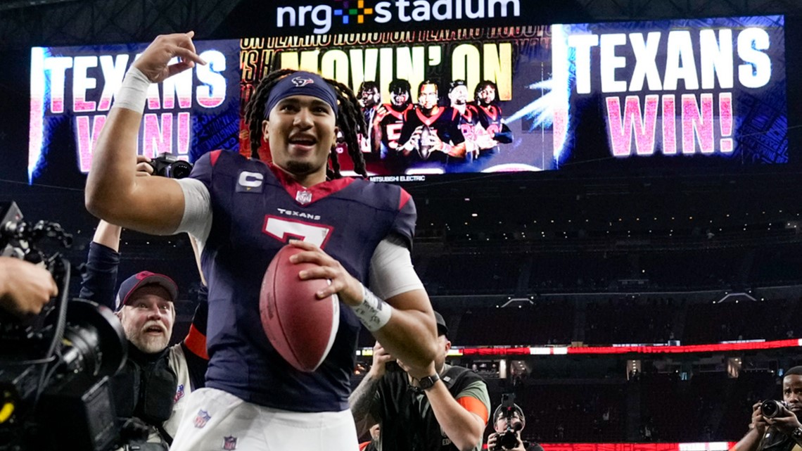 Texans fans react to playoff win against Cleveland Browns | kvue.com