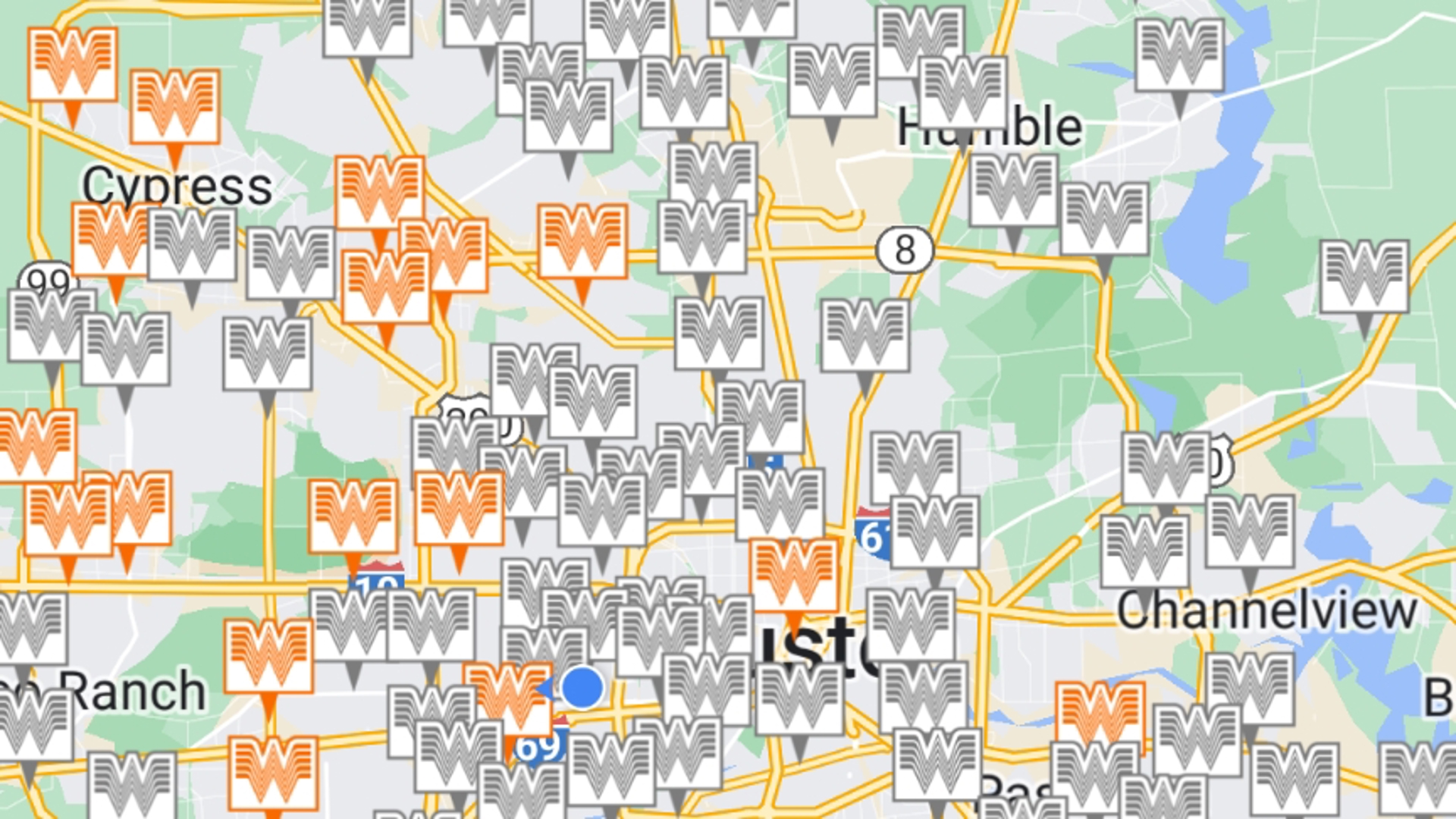 Whataburger app shows locations open during Houston power outage | kvue.com