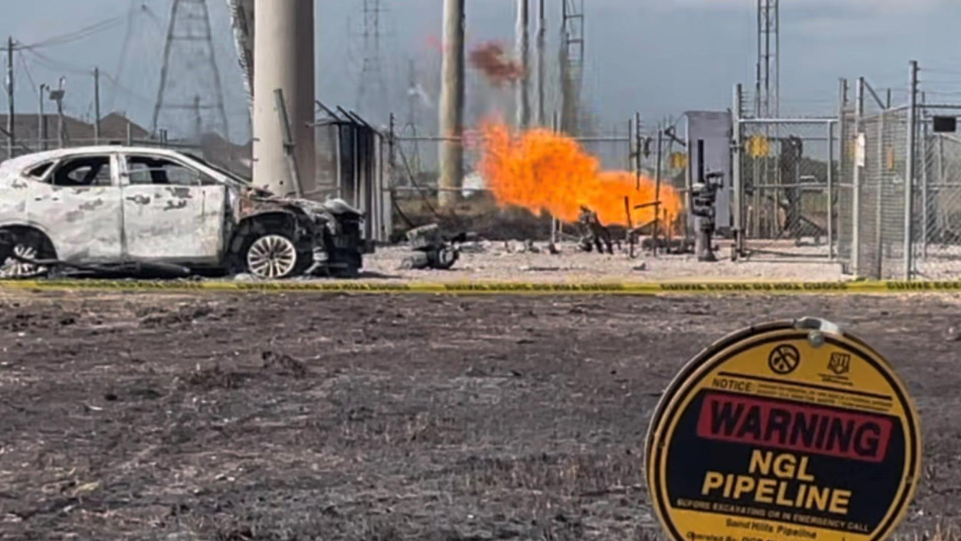 Deer Park pipeline fire finally out after burning for more than 80 ...