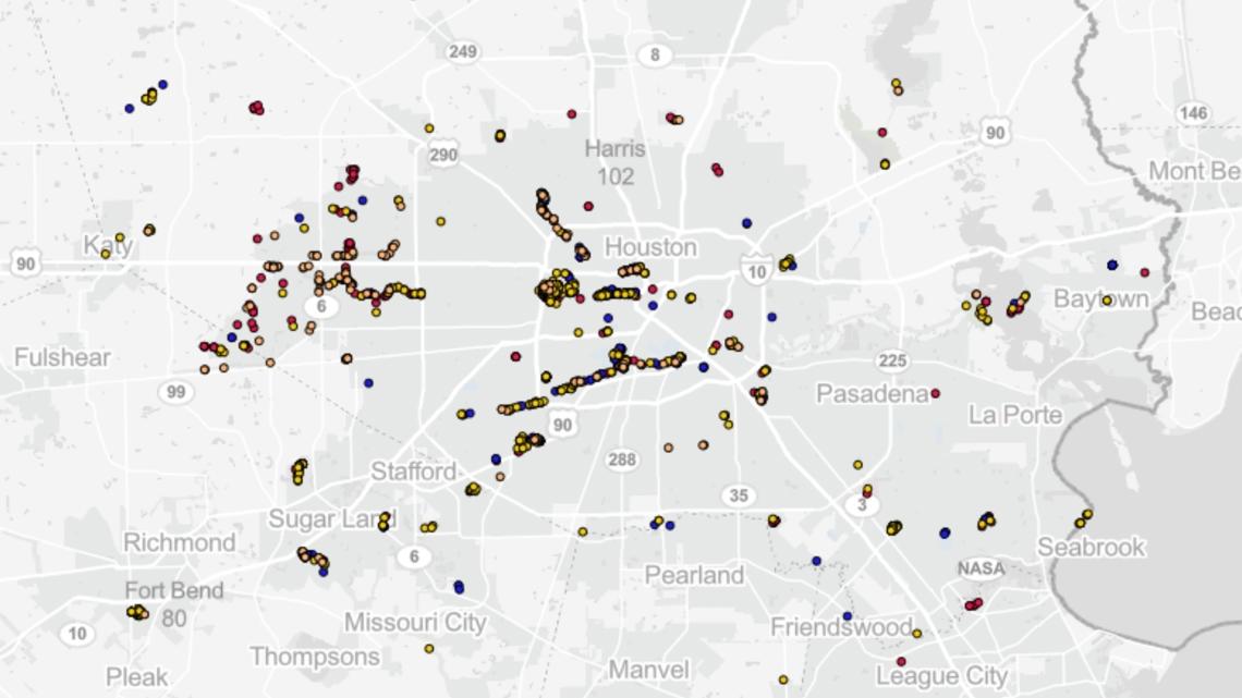 Where to see bluebonnets near me? Texas map shows where wildflowers are ...