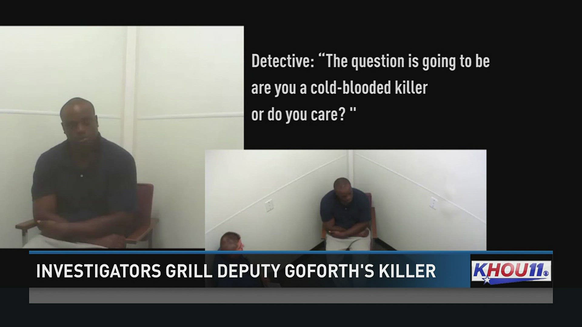 Cop Killer Shannon Miles Speaks In Harris Co Deputy Goforth Case