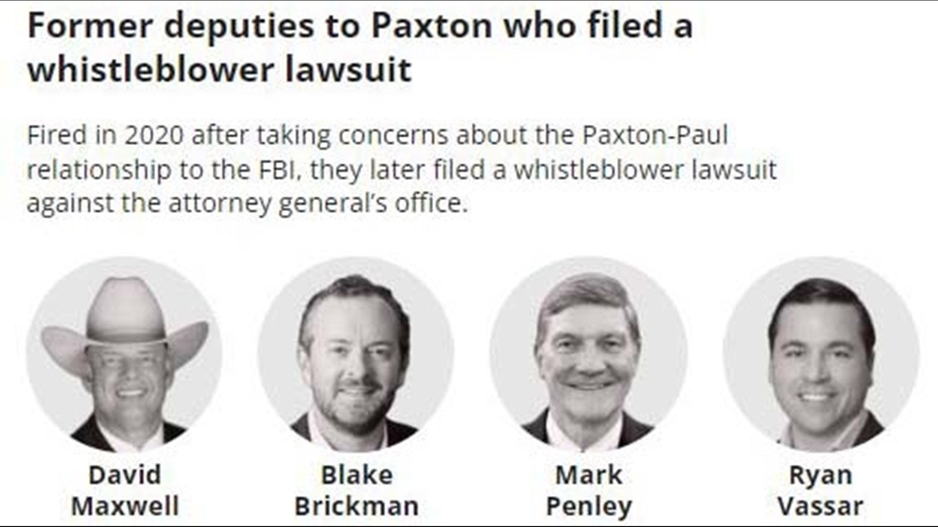 Who's who? Key players in Ken Paxton impeachment trial | kvue.com