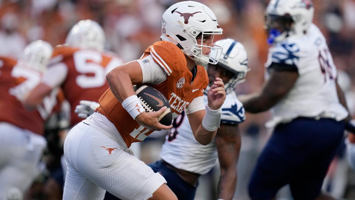 Arch Manning leads Texas to victory over UTSA | kvue.com