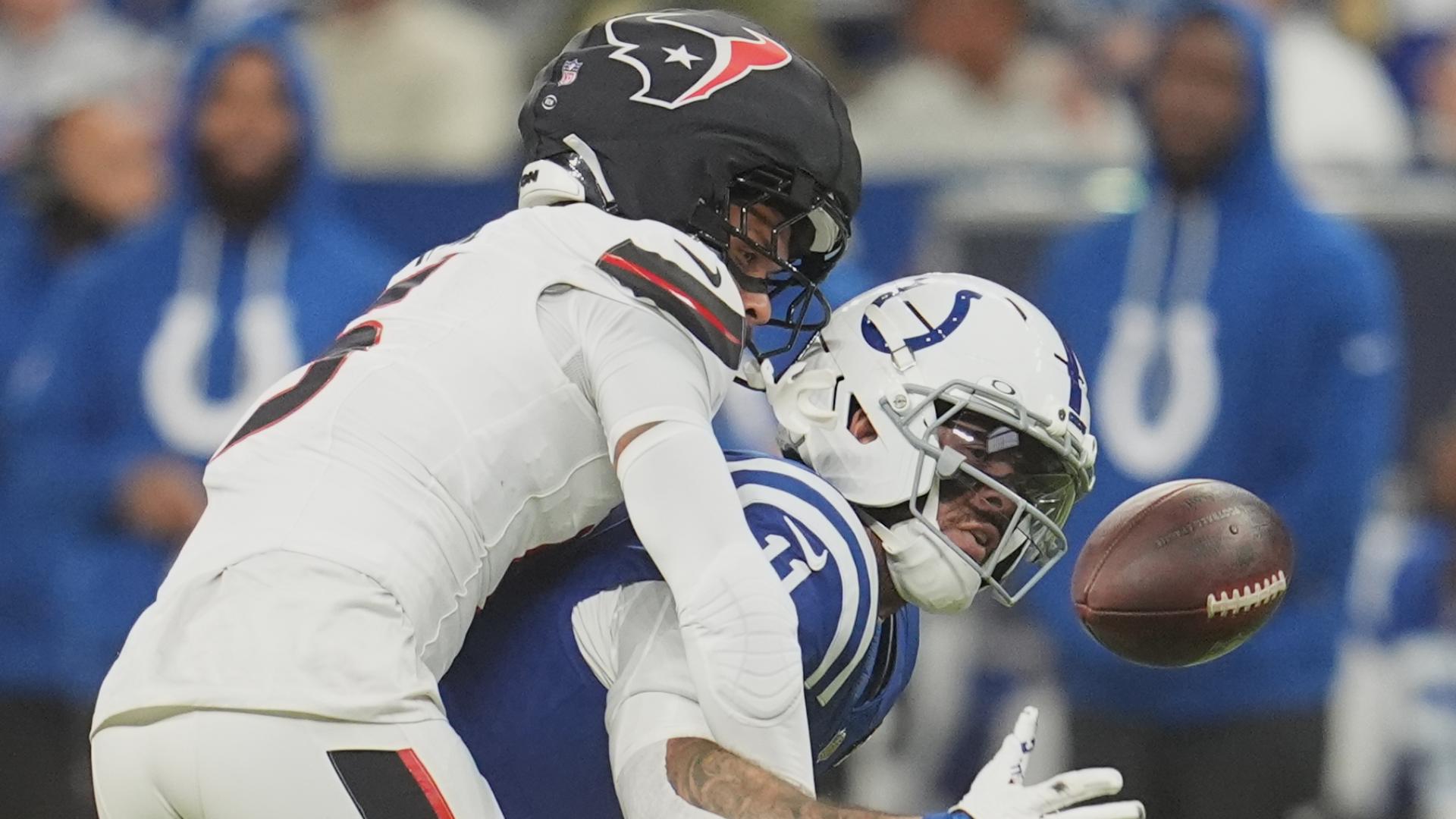 What was the helmet Texans safety Jalen Pitre was wearing against the ...