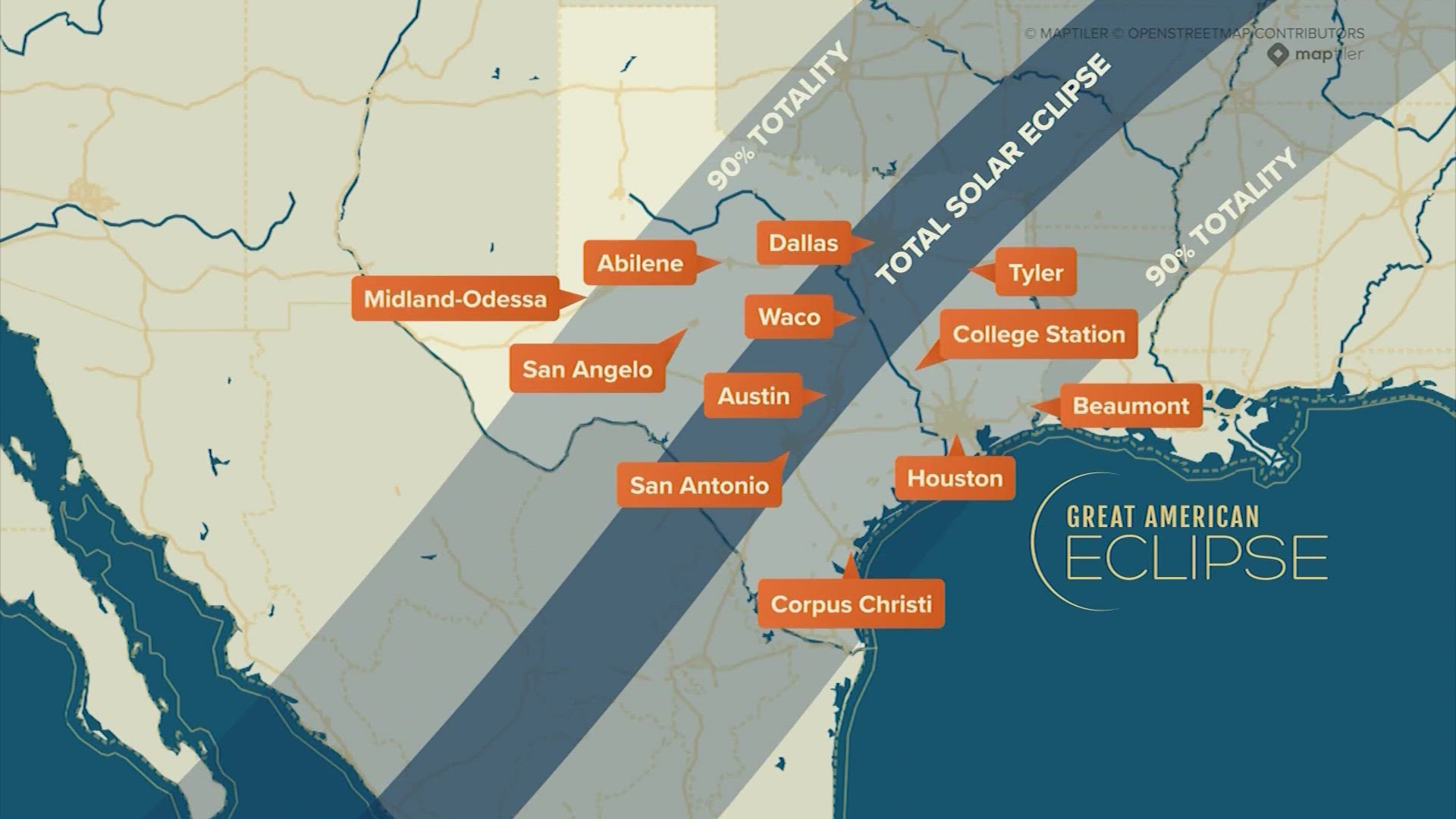 2024 solar eclipse: Exact times, path in Texas | kvue.com
