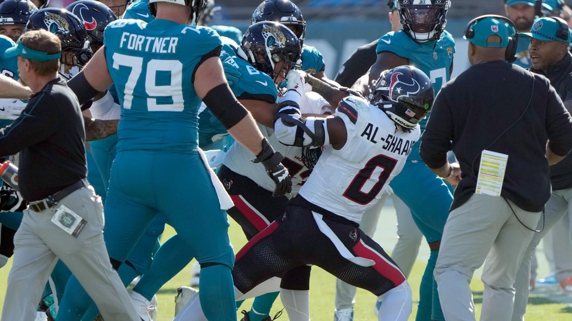 Texans' Azeez Al-Shaair issues apology over late hit | kvue.com