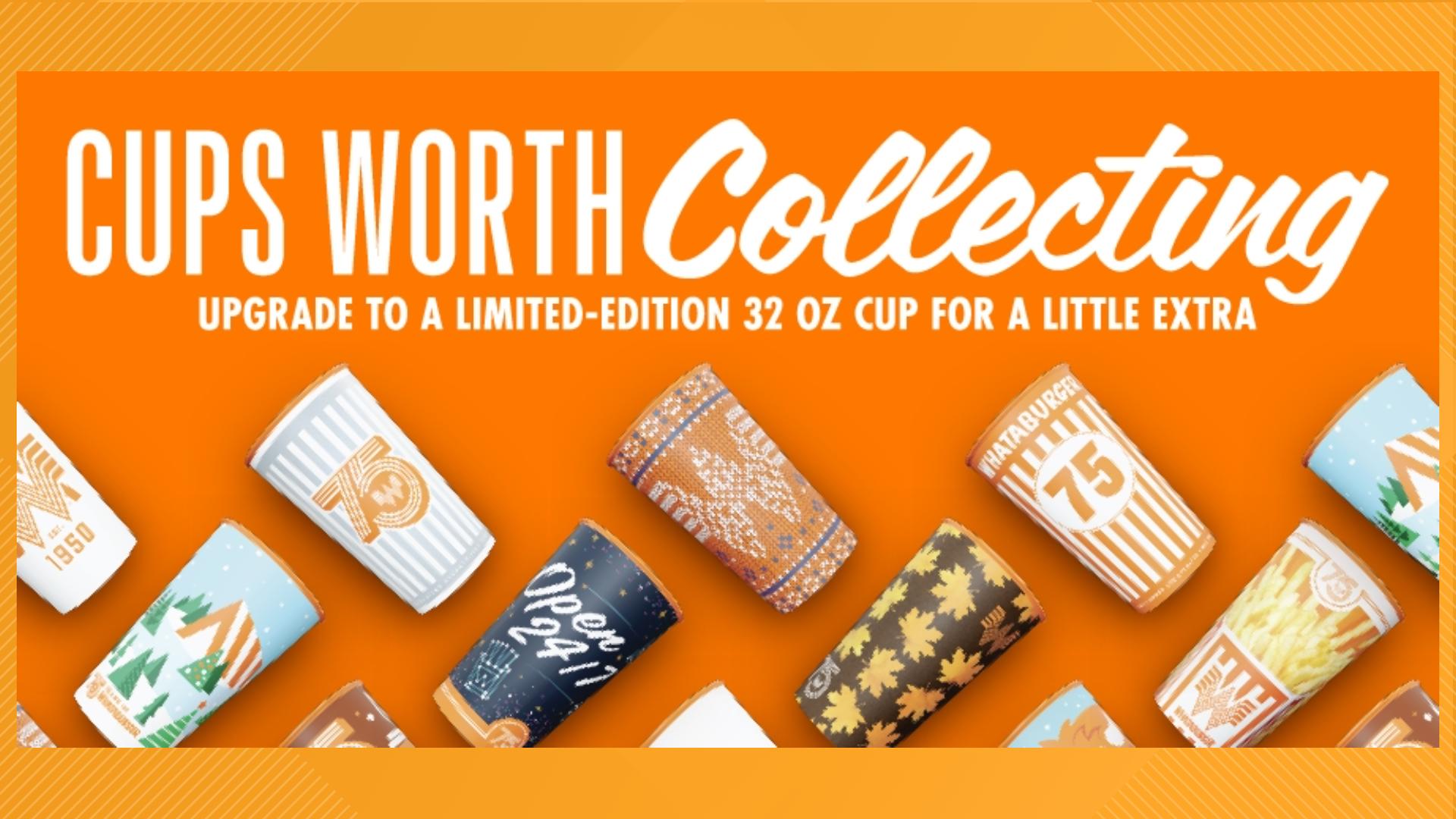 Whataburger celebrates 75 years with limited edition cups | kvue.com