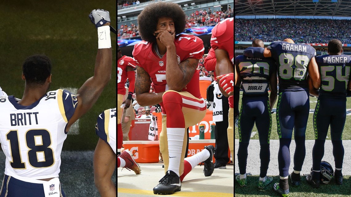 Boycott over anthem protests playing role in NFL ratings drop, poll ...