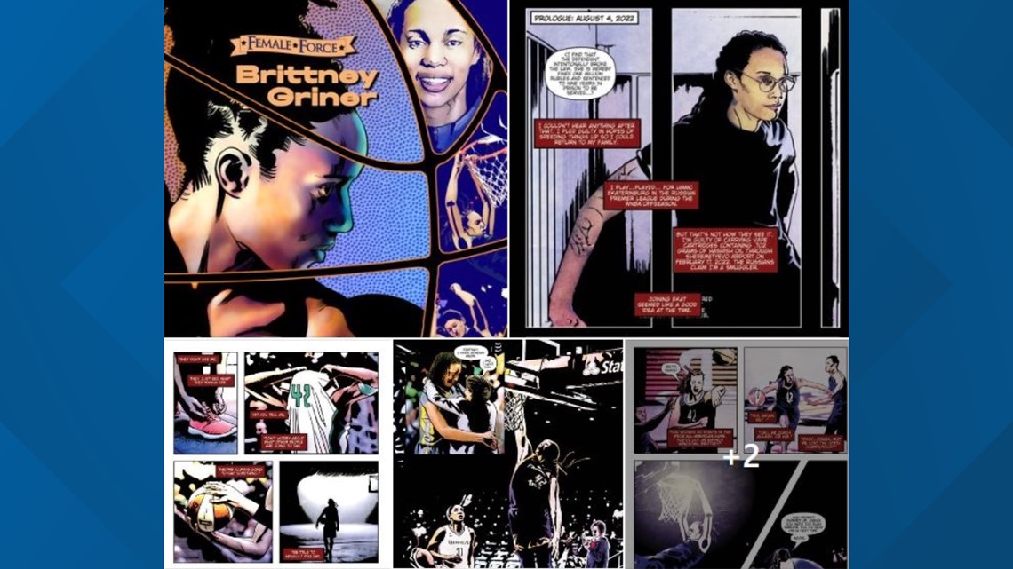 Brittney Griner's story told in a comic book | kvue.com