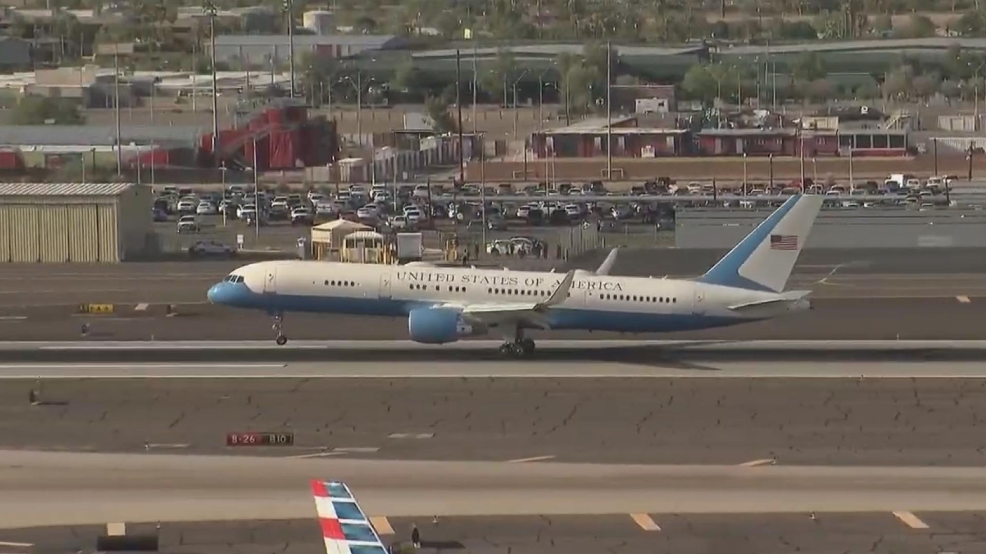 WATCH: Body of Charlie Kirk returns to Arizona on Air Force Two | kvue.com