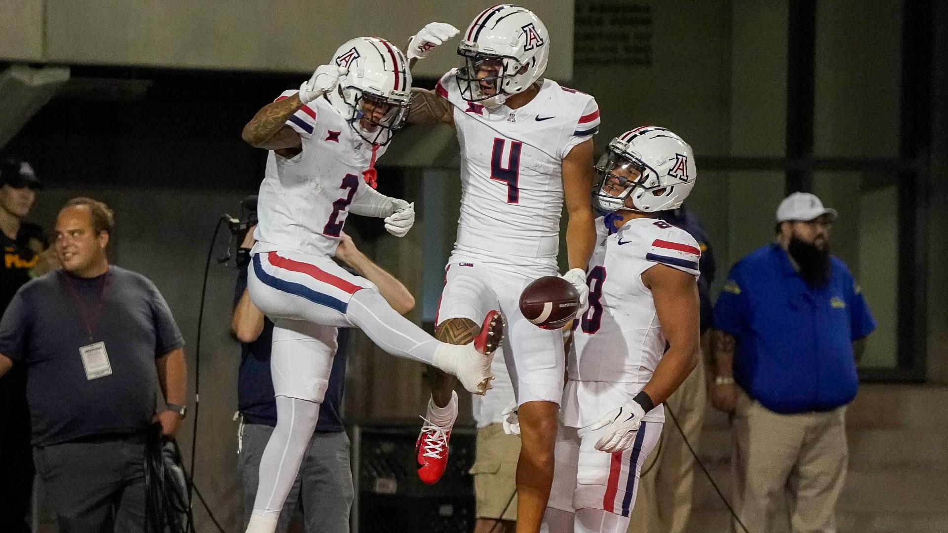 Tetairoa McMillan's record performance lifts No. 21 Arizona to 61-39 ...